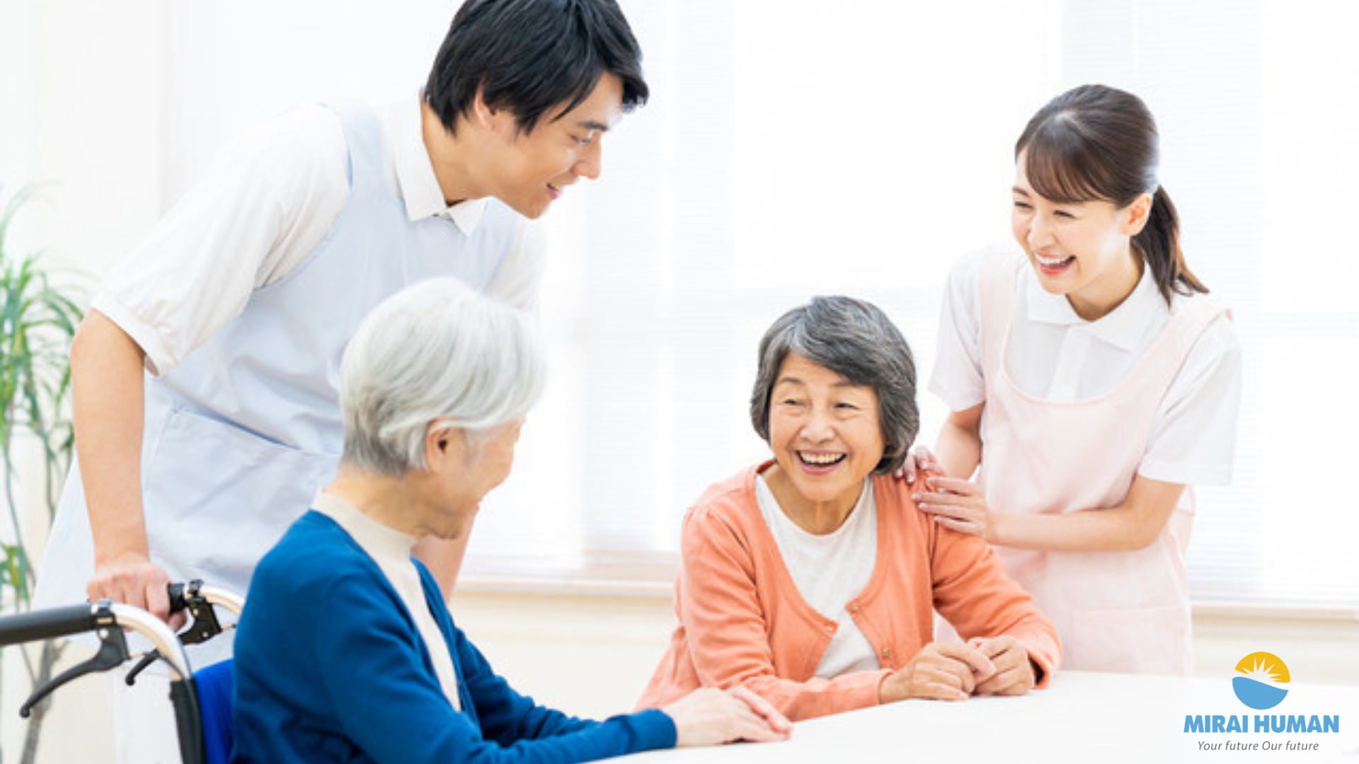 Xác định tư tưởng khi tham gia đơn hàng Kaigo tại Nhật